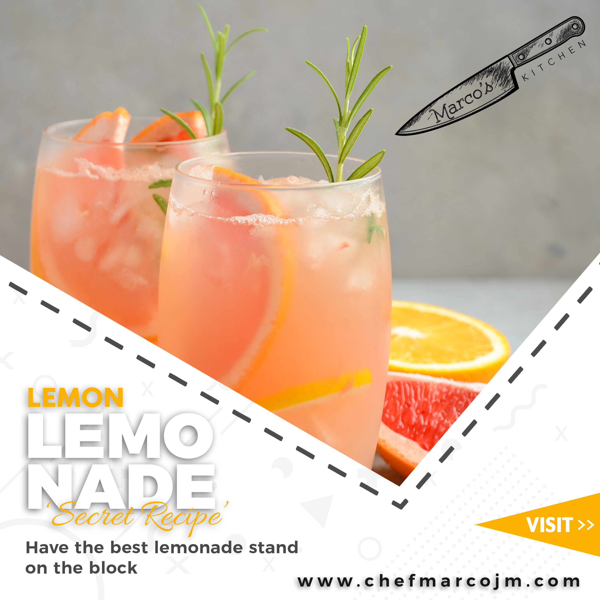 Lemonade Recipe | Chef Marco J Morana